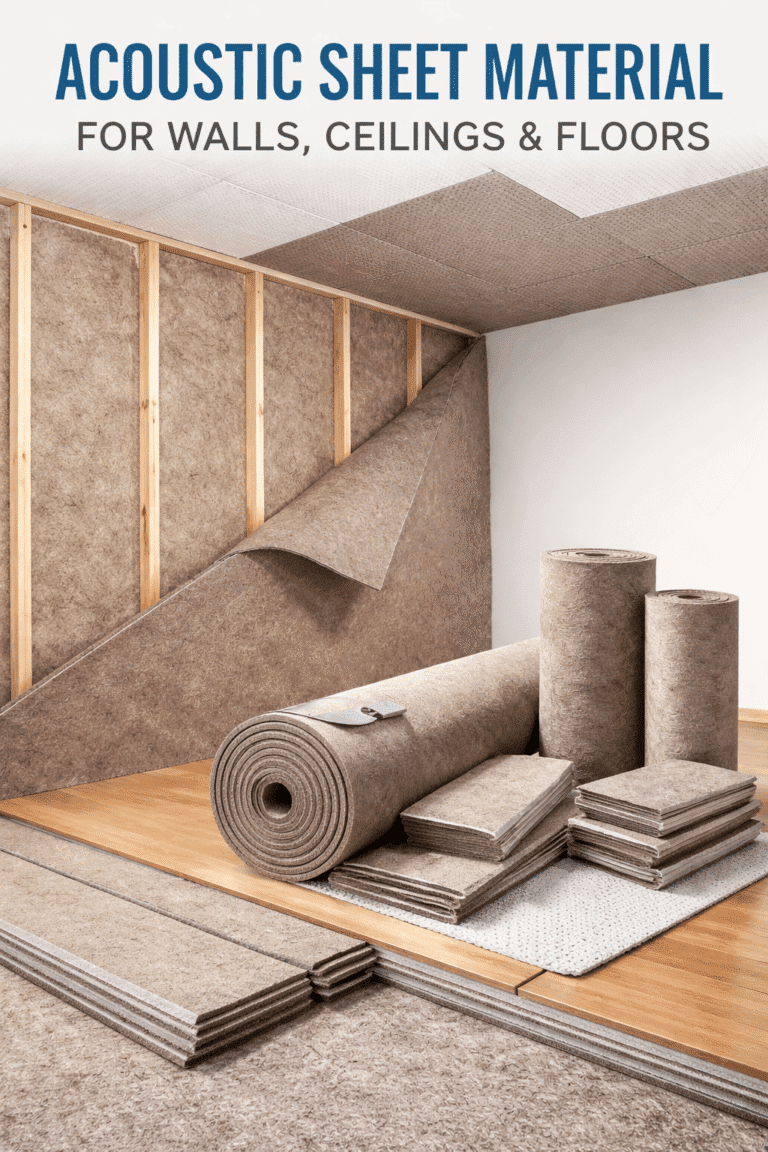 Acoustic Sheet Material for Walls, Ceilings & Floors: A Complete Guide ...